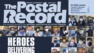 The Postal Record, June 2020 | NALC Merged Branch 86