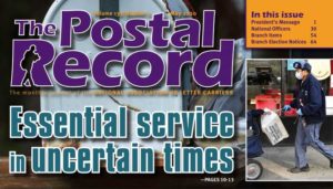 The Postal Record, May 2020 | NALC Merged Branch 86